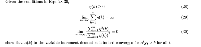 It is linear discriminant functions about the | Chegg.com