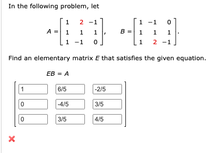 Solved In the following problem, let | Chegg.com