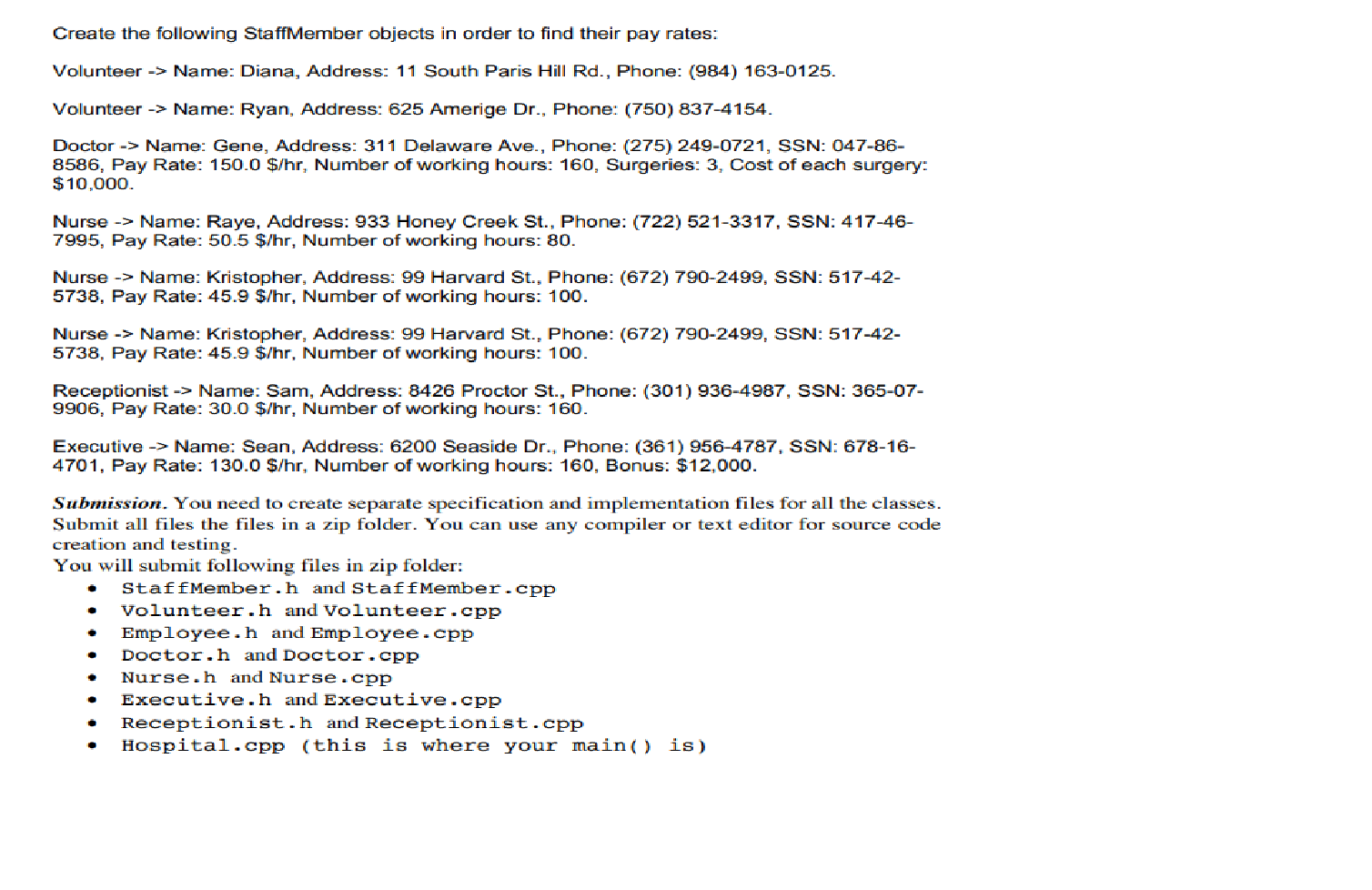 Solved Assignment Description: In this assignment you will | Chegg.com