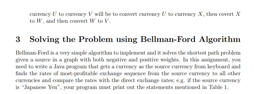 Solved The input file "exchange rates.csv" which is | Chegg.com