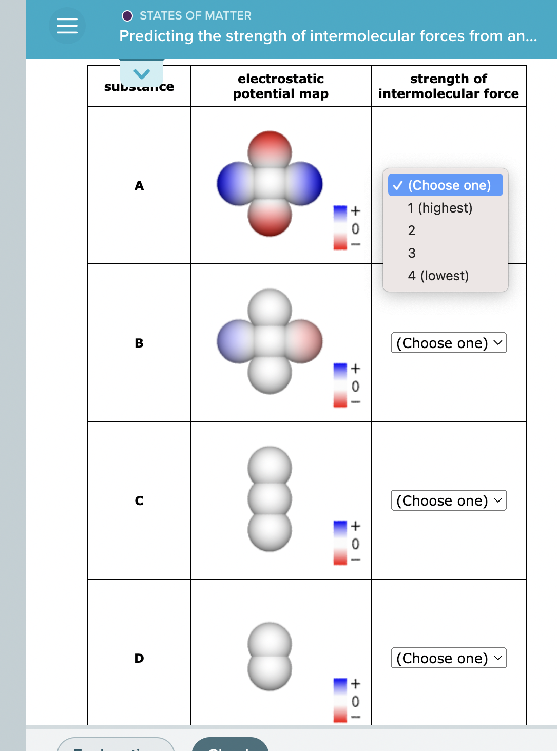 Solved STATES OF MATTER Predicting the strength of | Chegg.com