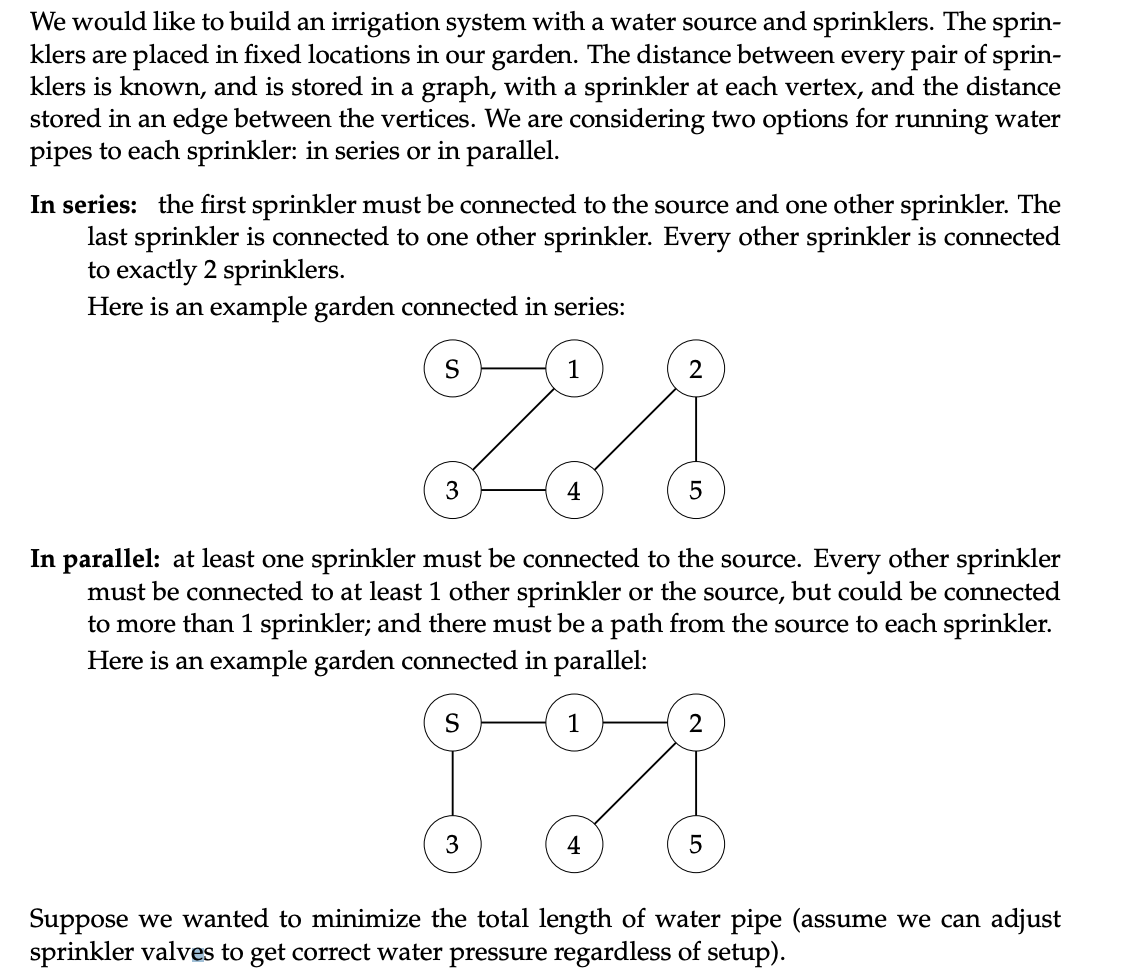 (a) [2 marks] Discuss what kind of graph | Chegg.com