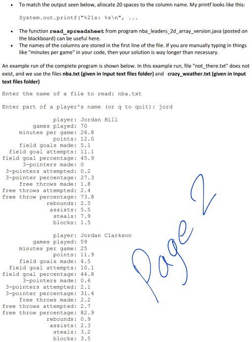Solved Task 1 25 Pts File Printplayerlnfojava Given