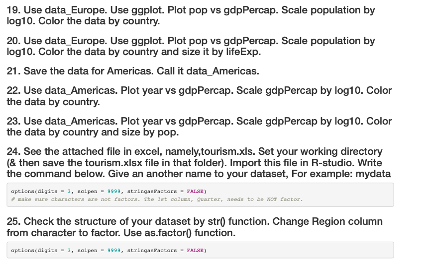 Solved HW \#1 - Tidyverse \& Int. to R Your Name and E-mail | Chegg.com