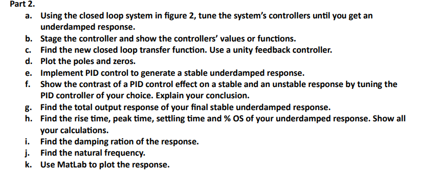 Turn this ^ in to the closed loop system below an | Chegg.com
