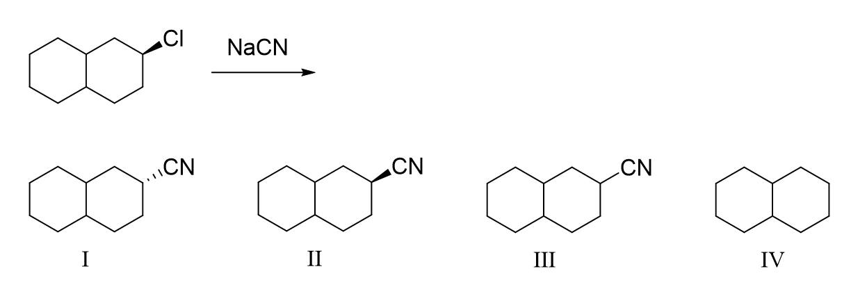 Solved NaCN I II III IV | Chegg.com