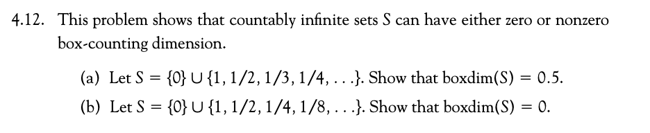 Solved 4.12. This problem shows that countably infinite sets | Chegg.com