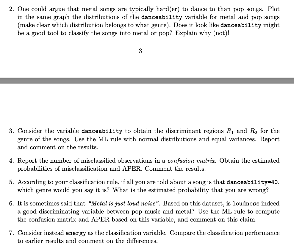 Solved Find the csv file genre_data.csv on Canvas. This file | Chegg.com