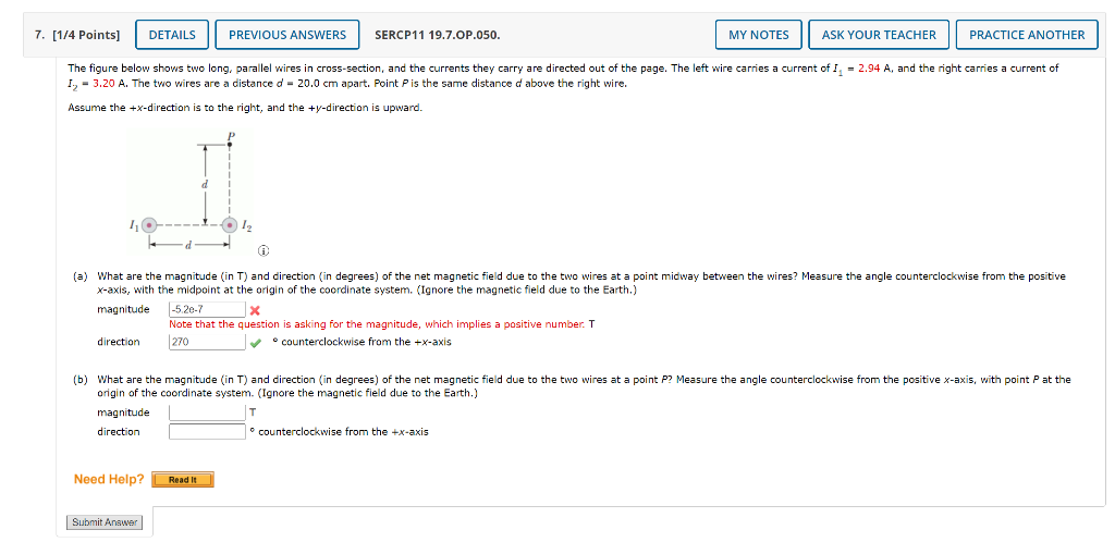 Solved 7 [1 4 Points Details Previous Answers Sercp11