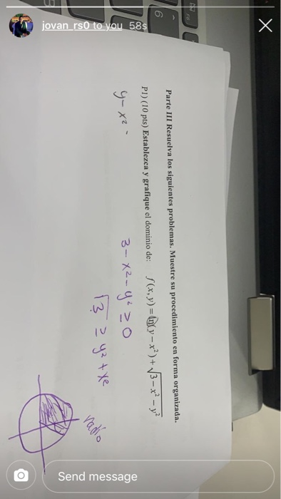 Solved Parte III Resuelva los siguientes problemas. Muestre | Chegg.com Solved Parte III Resuelva los siguientes problemas. Muestre | Chegg.com