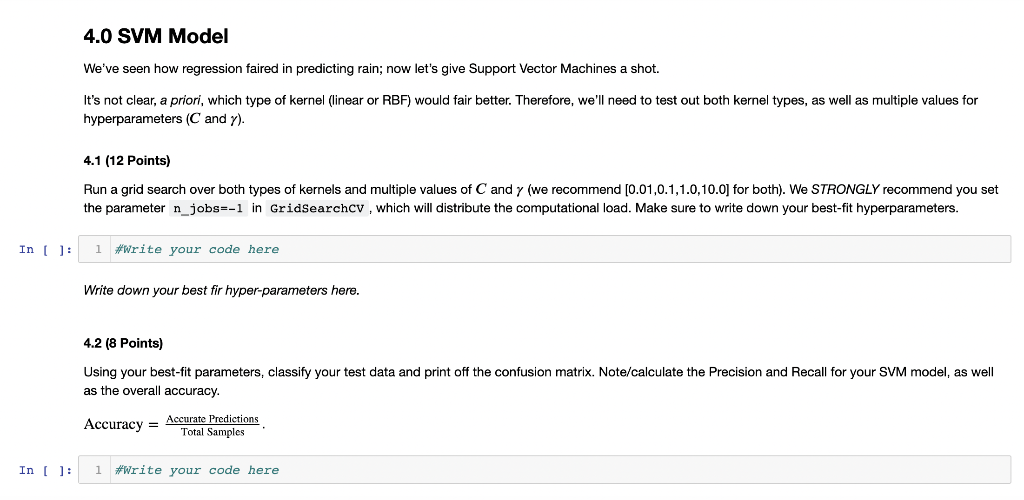 Solved The dataset that we'll be using can be found here: - | Chegg.com