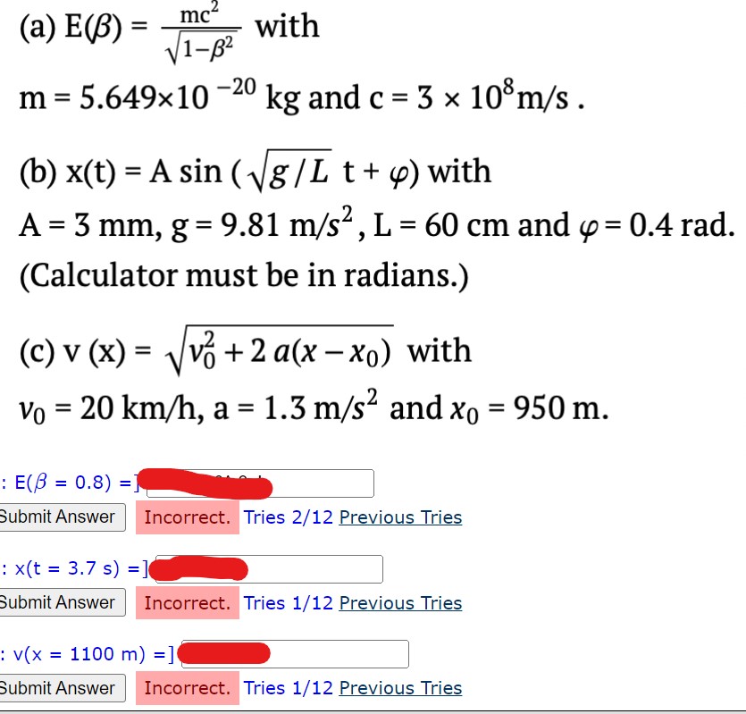 Solved Help! What am I doing wrong? | Chegg.com