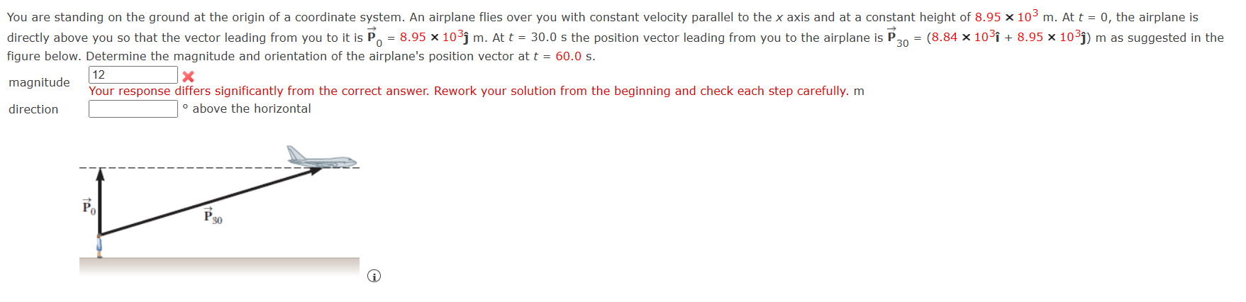 Solved figure below. Determine the magnitude and orientation | Chegg.com