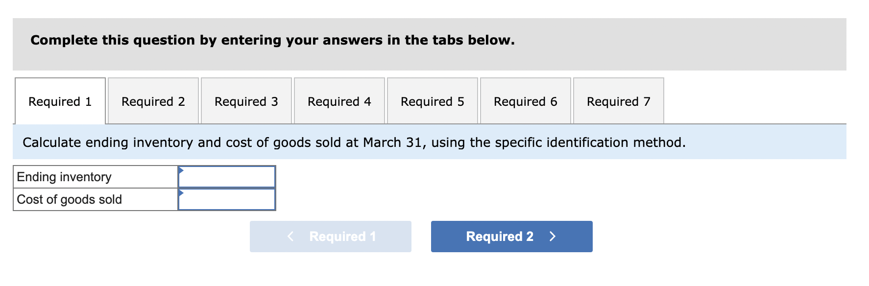Solved Problem 6-2A (Algo) Calculate ending inventory, cost | Chegg.com