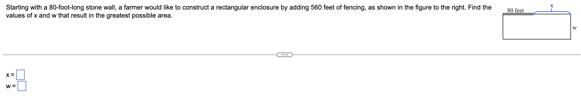 Solved A rectangular corral of 216 square meters is to be | Chegg.com