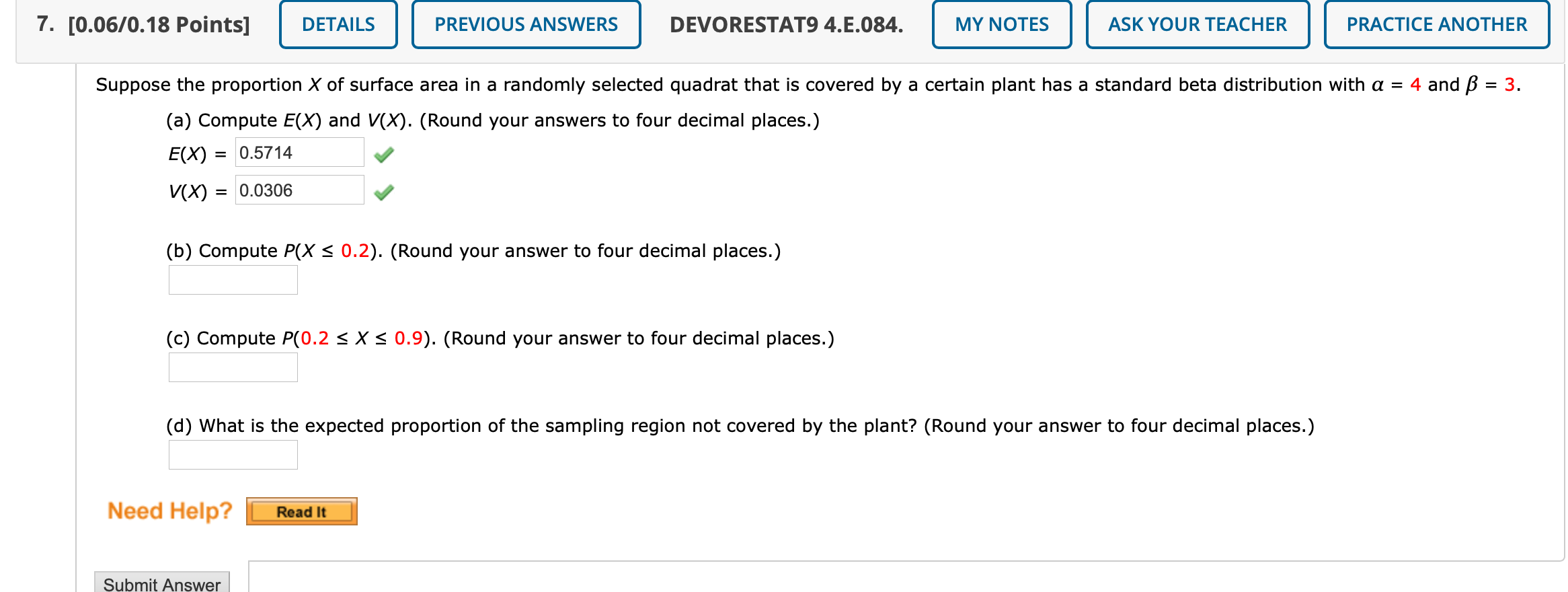 Solved 7. [0.06/0.18 Points] DETAILS PREVIOUS ANSWERS | Chegg.com