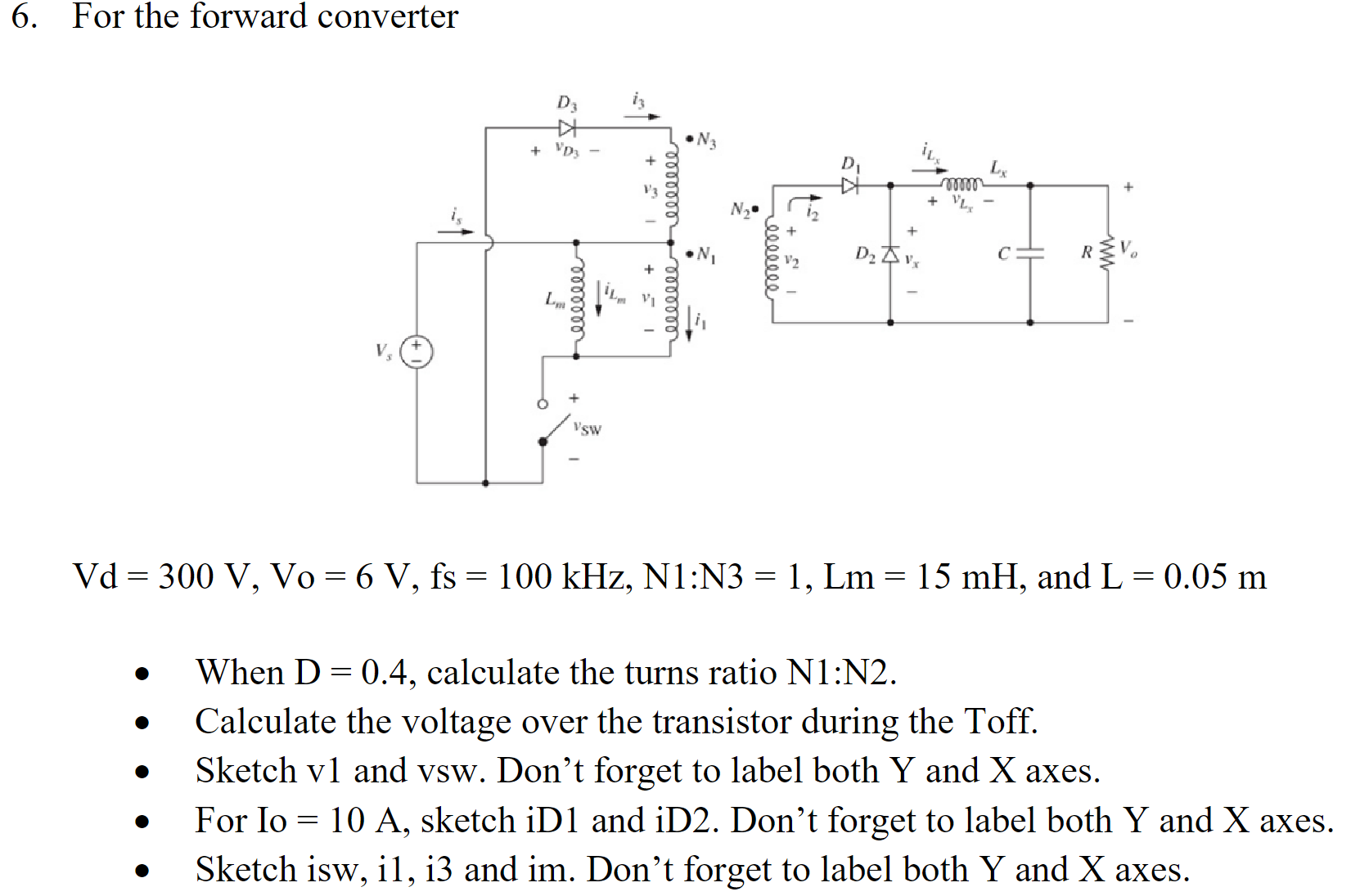 Solved For the forward | Chegg.com