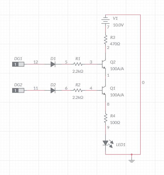 Solved Construct the circuit in Multisim, then add probes to | Chegg.com
