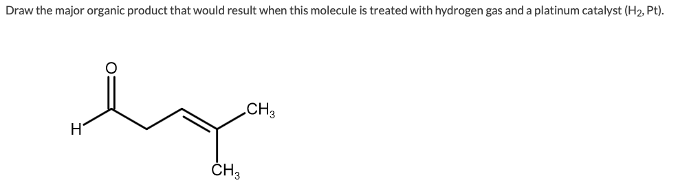 Solved Draw the major organic product that would result when | Chegg.com