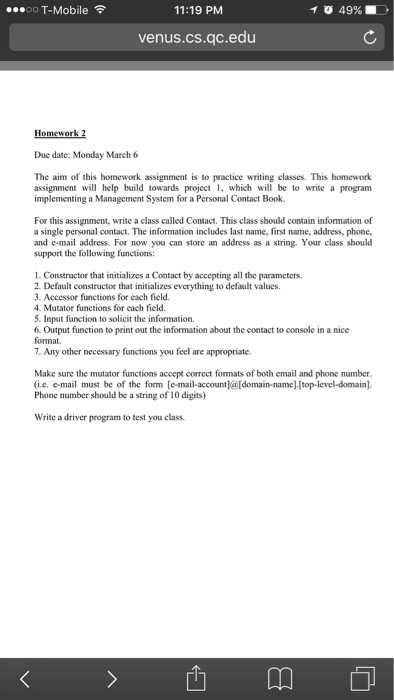 Solved The aim of this homework assignment is to practice | Chegg.com