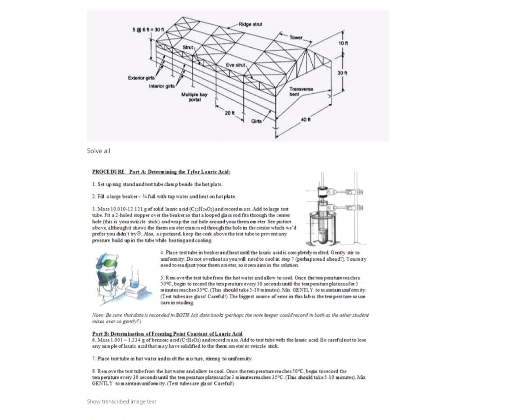 Solved Ridge strut 5@6-30 Tower 10R X Strut Eve strut AN 301 | Chegg.com
