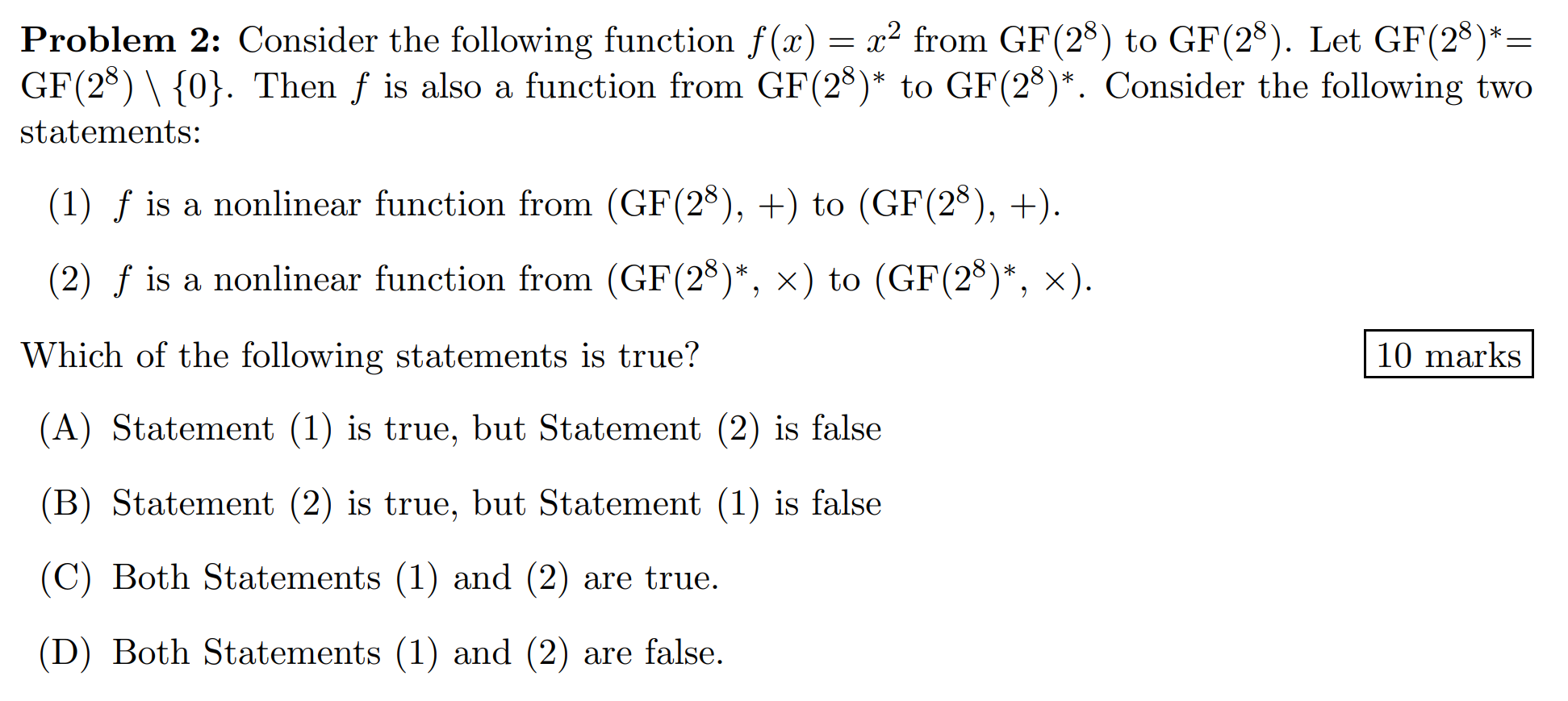 Solved = = Problem 2: Consider the following function f(x) = | Chegg.com