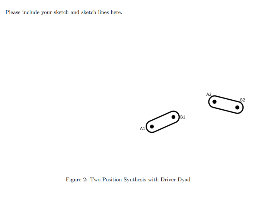 4 bar linkage with a rotopole and a quick return of | Chegg.com