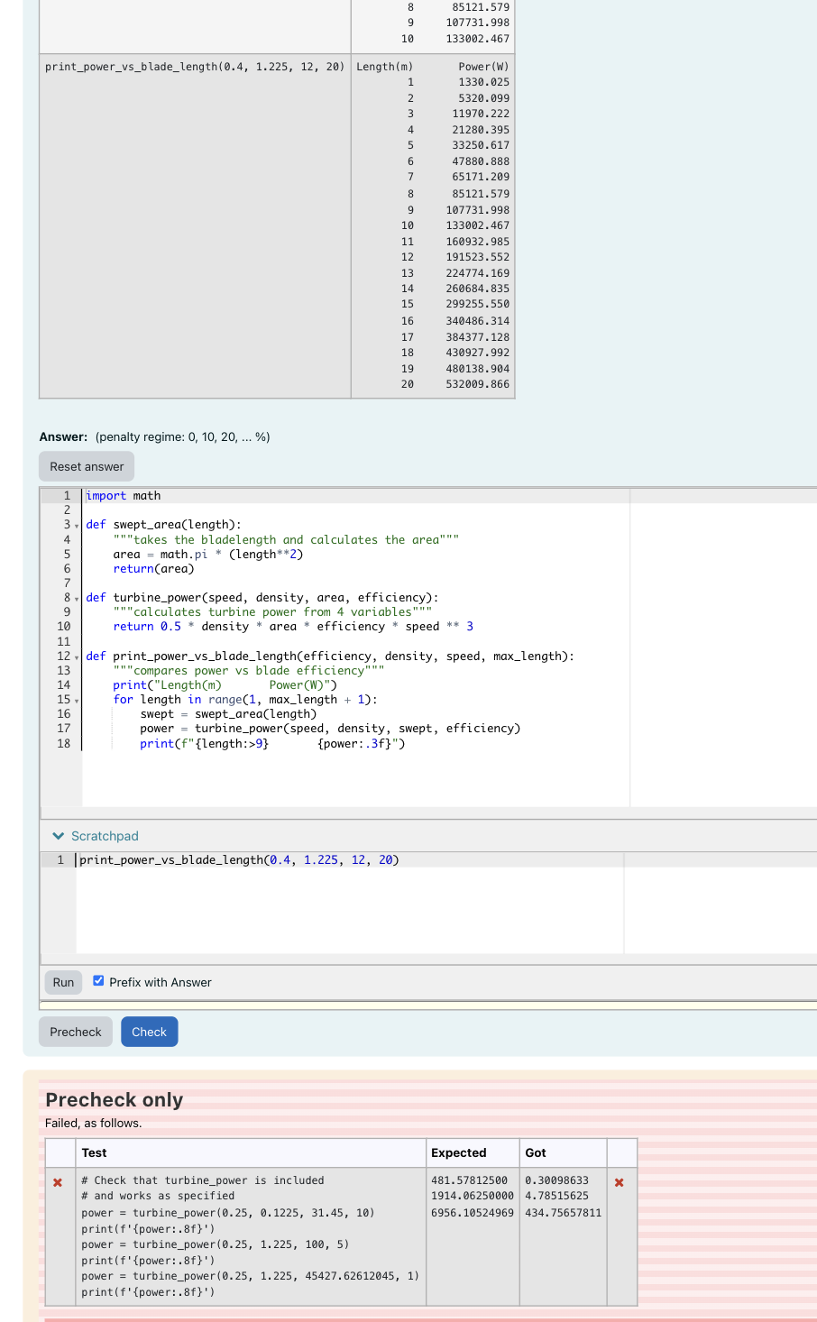 Solved i cannot figure out why thr given test code doesn't | Chegg.com