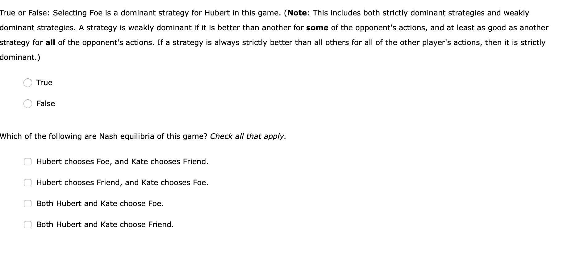 Solved In this problem, you will use introductory game | Chegg.com