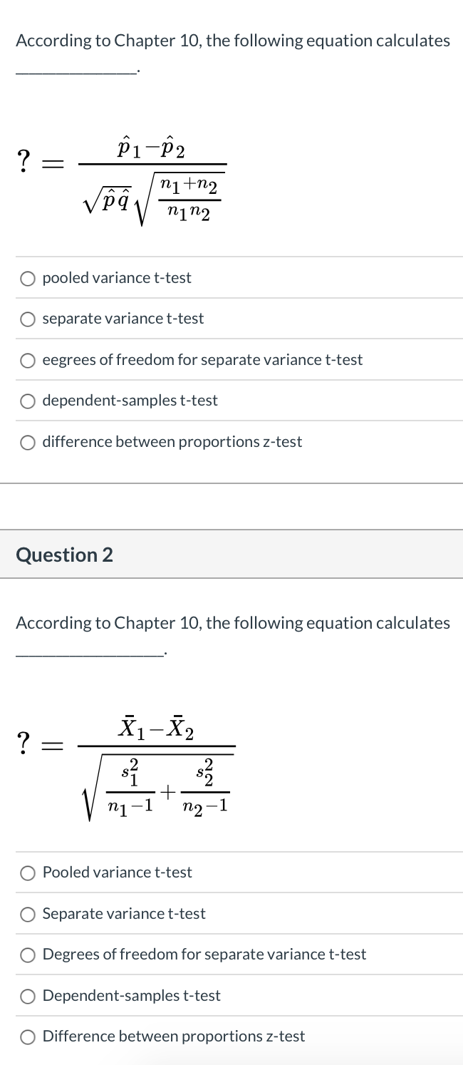 Solved According to Chapter 10, the following equation | Chegg.com