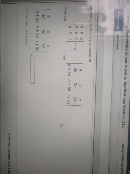 Solved Anton, Elementary Linear Algebra: Applications | Chegg.com