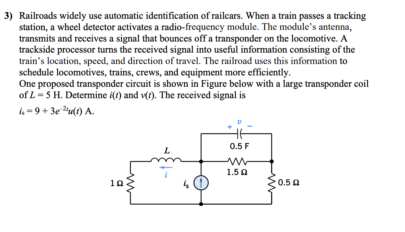 Solved Railroads widely use automatic identification of | Chegg.com