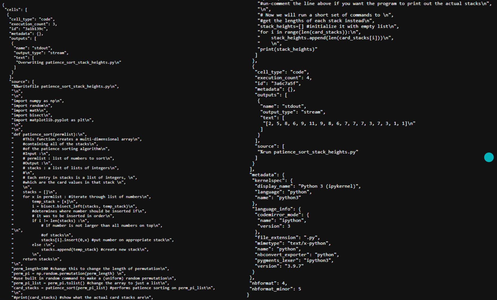 Solved Write an algorithm to take the patience sorting | Chegg.com