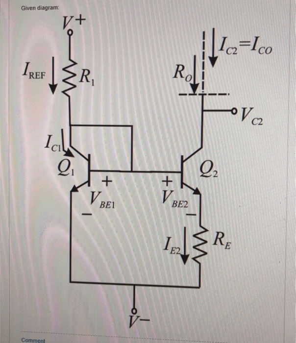 Solved RD10.7 Consider the Widlar current source in Figure | Chegg.com