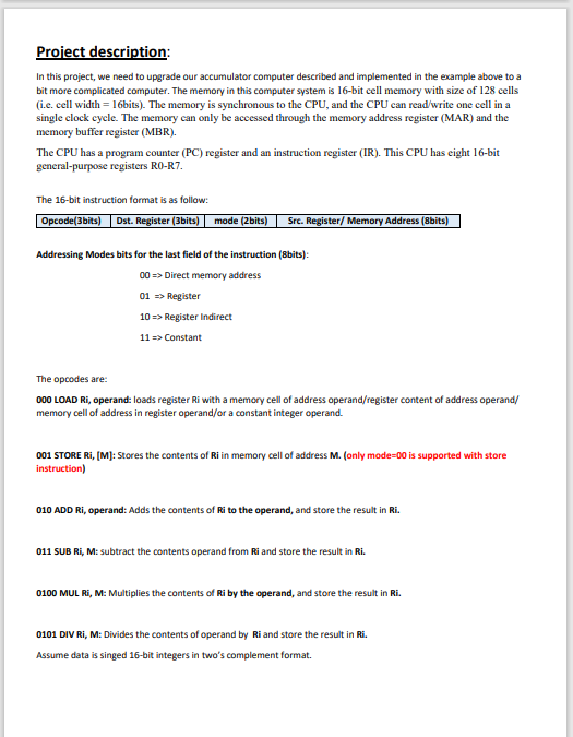Solved Project description:In this project, we need to | Chegg.com
