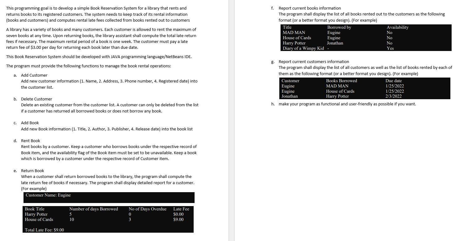 Solved This programming goal is to develop a simple Book | Chegg.com