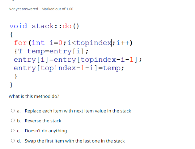 Solved void stack: :do(){for(int i=0;i