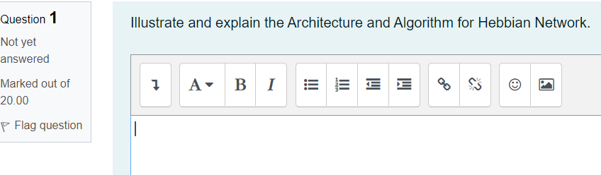 Solved Illustrate and explain the Architecture and Algorithm | Chegg.com