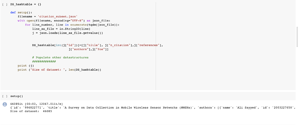 Solved [] import json import io from tqom import tqdm import | Chegg.com