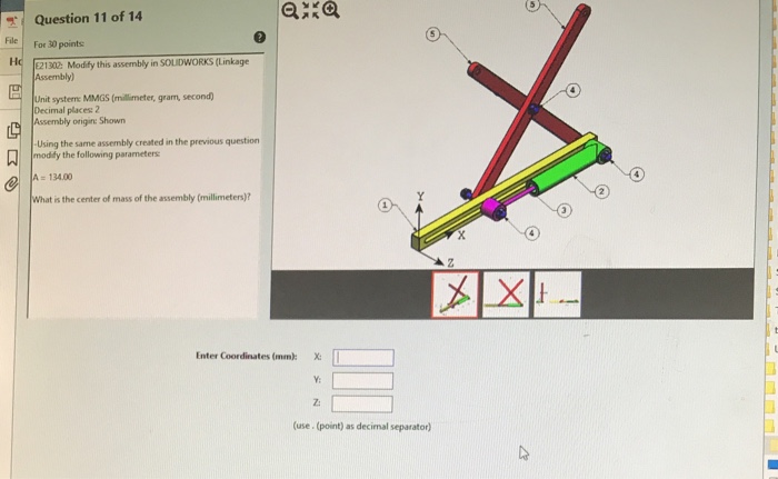 For 30 points: E21301: Build this assembly in | Chegg.com