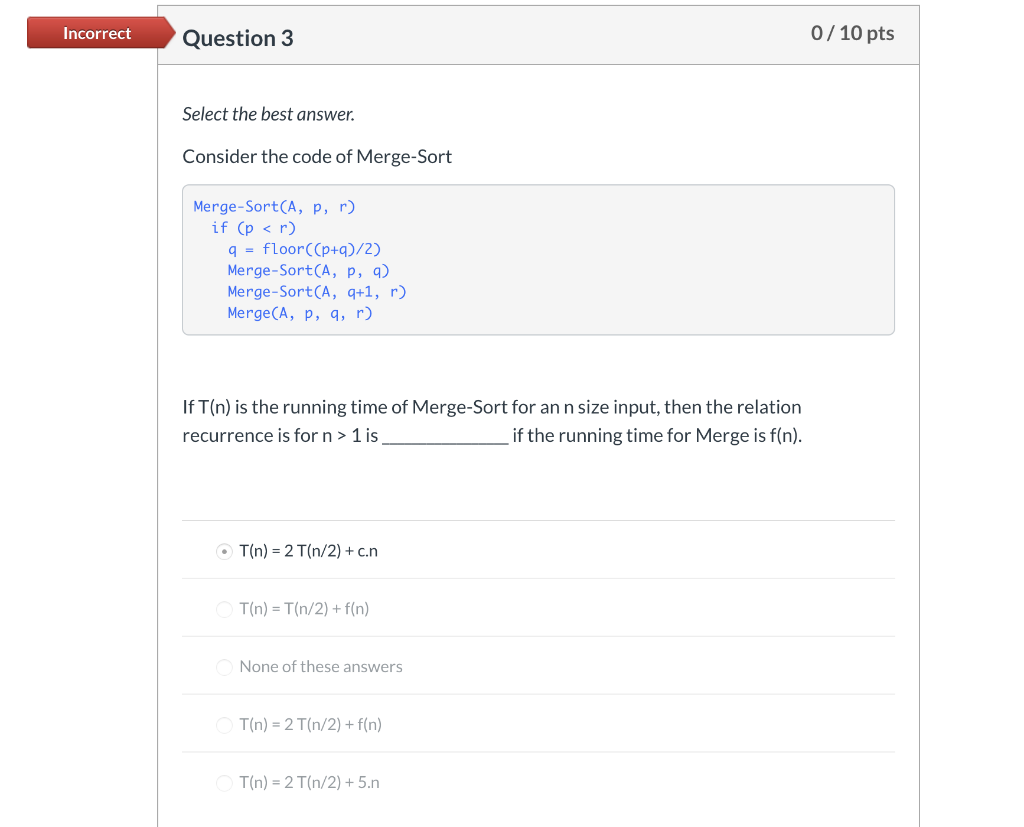 Solved Please explain and provide correct answer and why | Chegg.com
