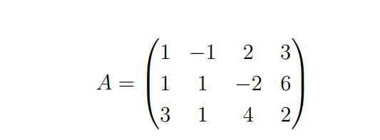 Solved Find the dimension and a basis of Rowspace(A) | Chegg.com