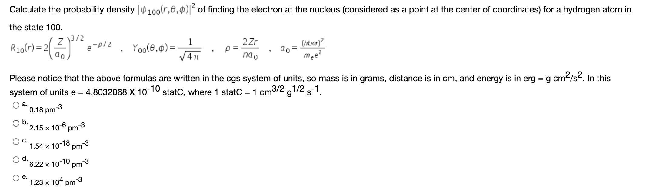 Solved The eigenfunctions of the Hamiltonian operator of a | Chegg.com