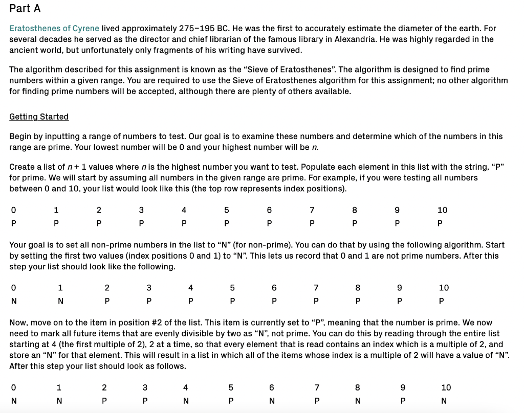 Solved Eratosthenes of Cyrene lived approximately 275−195BC. | Chegg.com