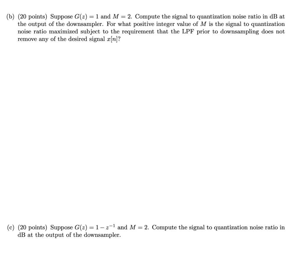 (50 points) We will be analyzing the signal to | Chegg.com