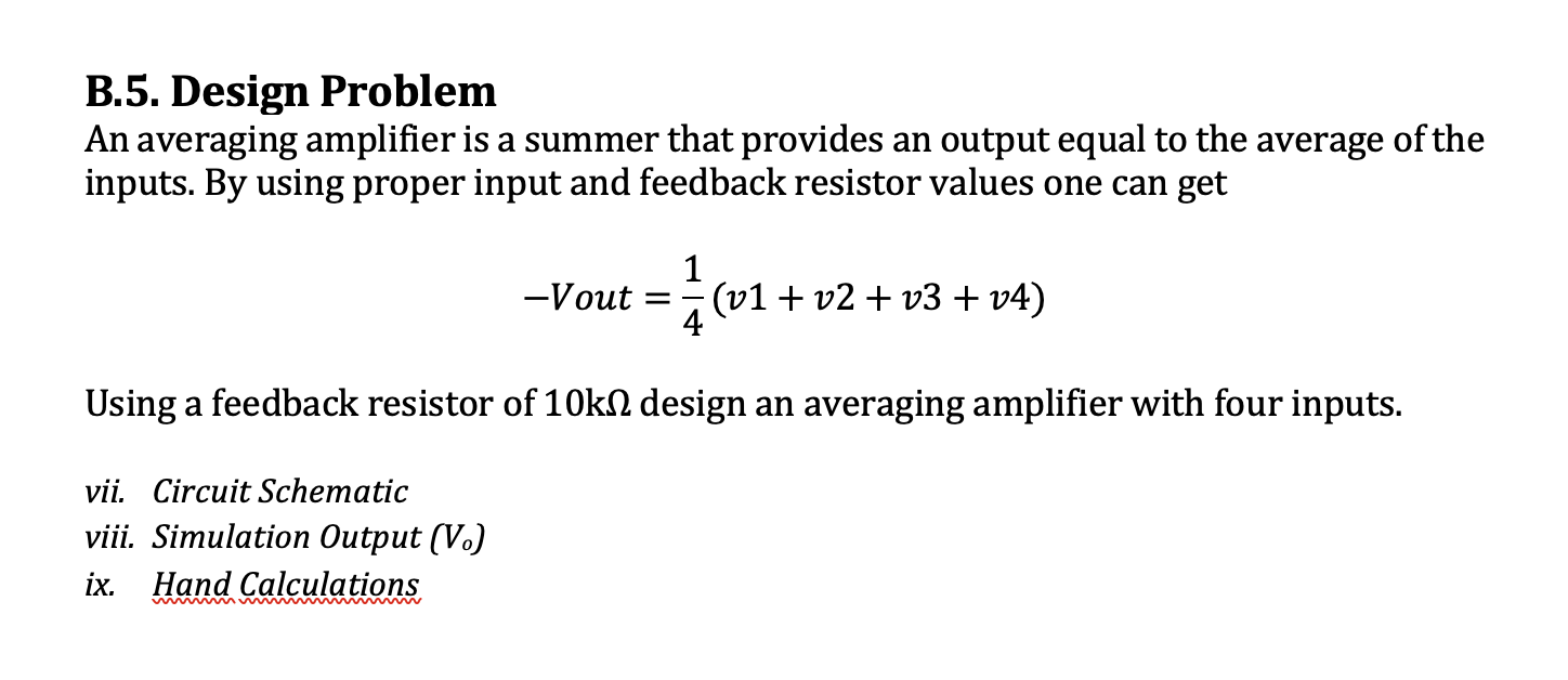 Solved Draw the circuit schematic and get simulation output | Chegg.com