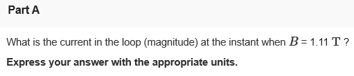 Solved A circular loop of wire with radius 0.0260 m and | Chegg.com