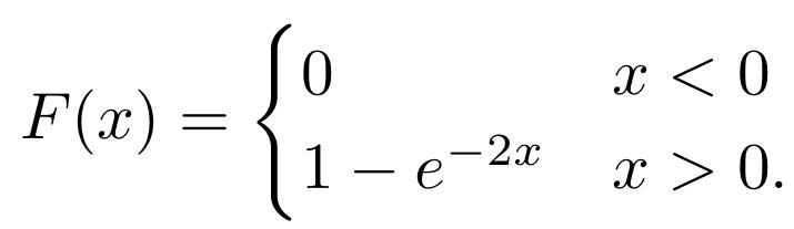 Solved A random variable X has CDF (This means that X is | Chegg.com