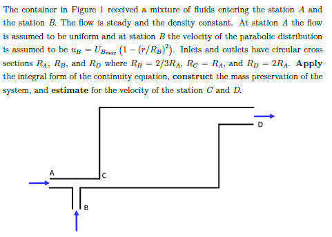 Solved The container in Figure 1 received a mixture of | Chegg.com