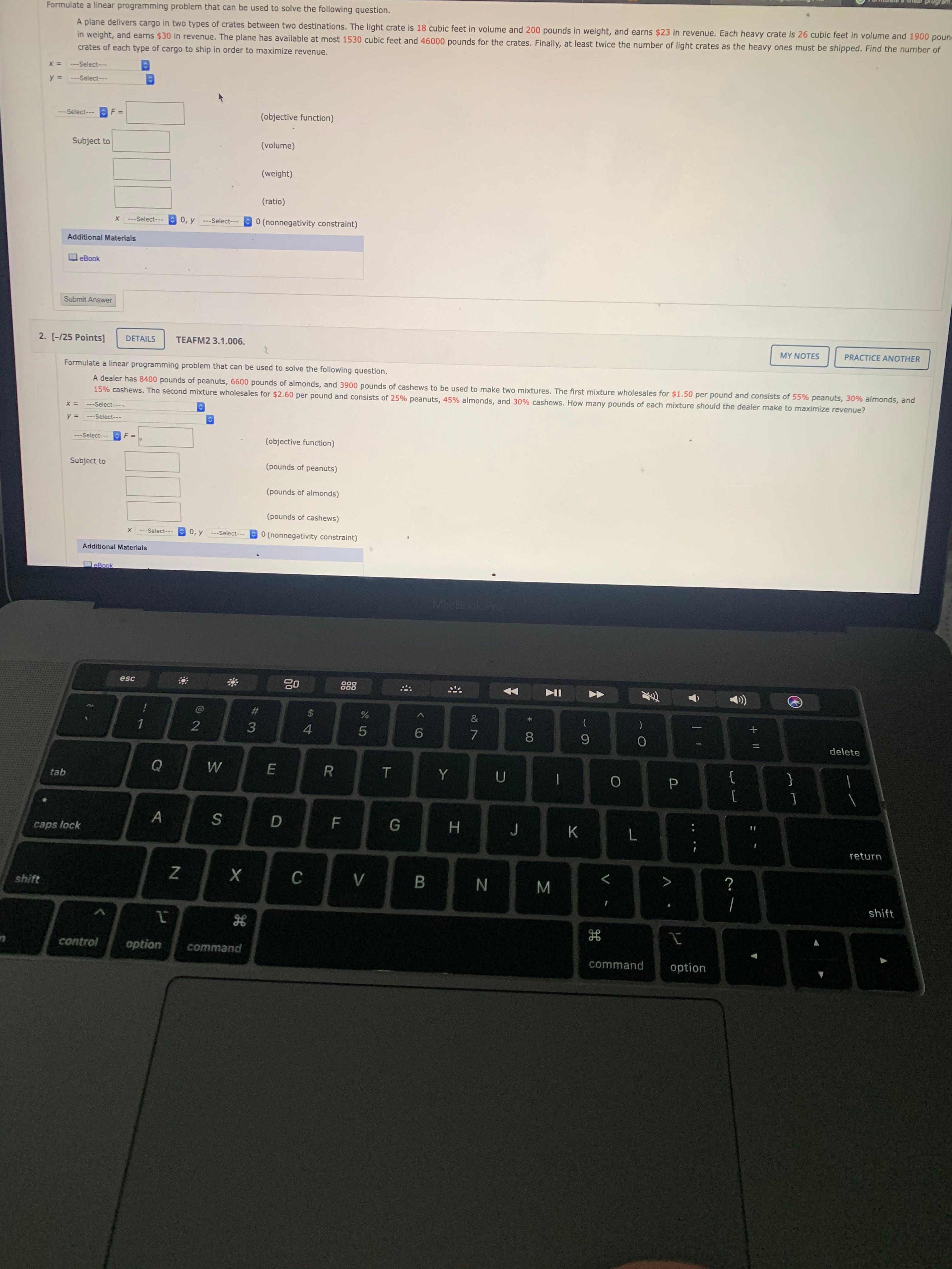 Solved Formulate a linear programming problem that can be | Chegg.com